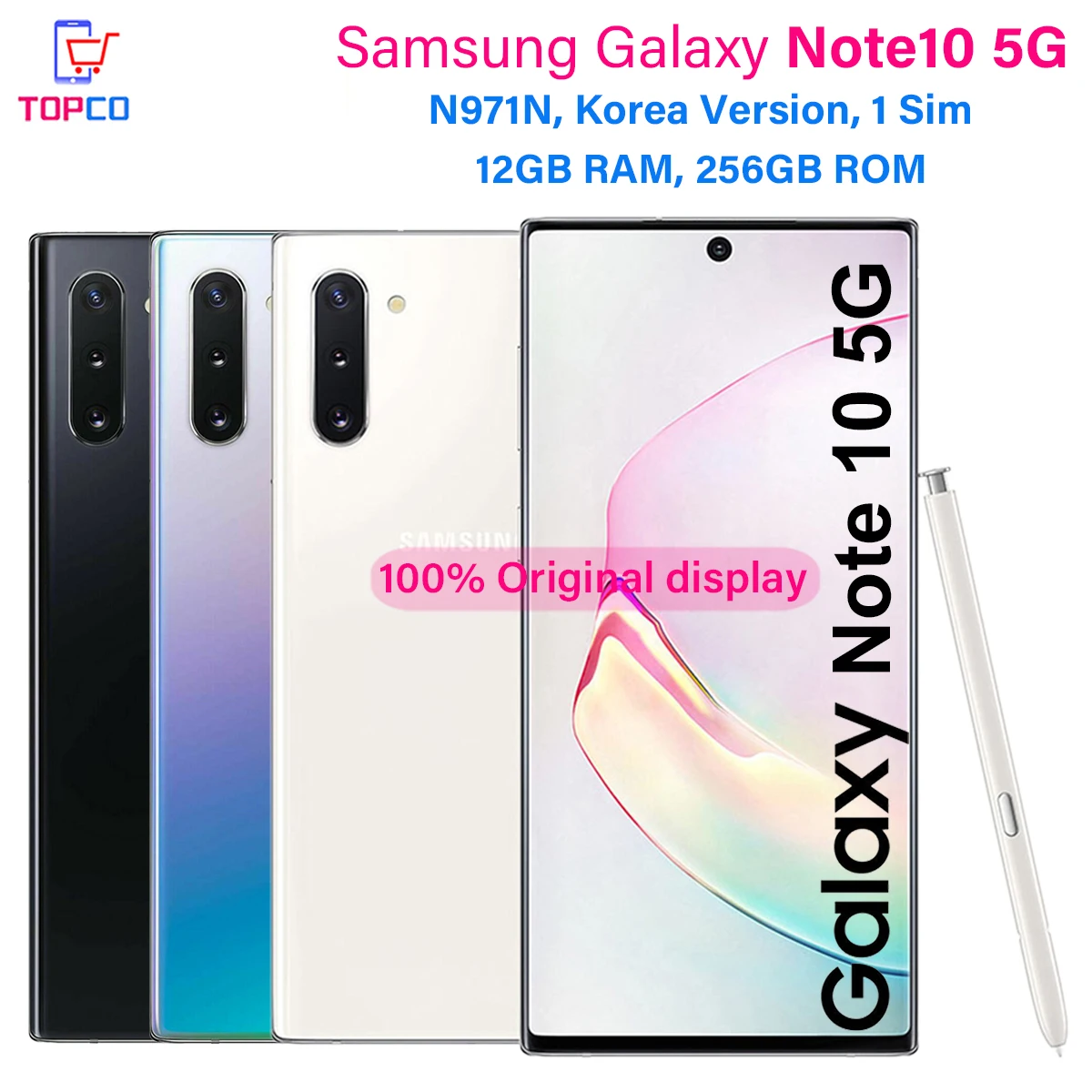 Samsung-tel-fono-inteligente-Galaxy-Note-10-5G-N971N-256GB-de-ROM ...