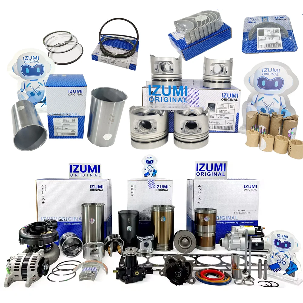 ORIGINAL-engine-piston-kit-K4N-K4M-K4F-K4D-cylinder-head-gasket-water ...