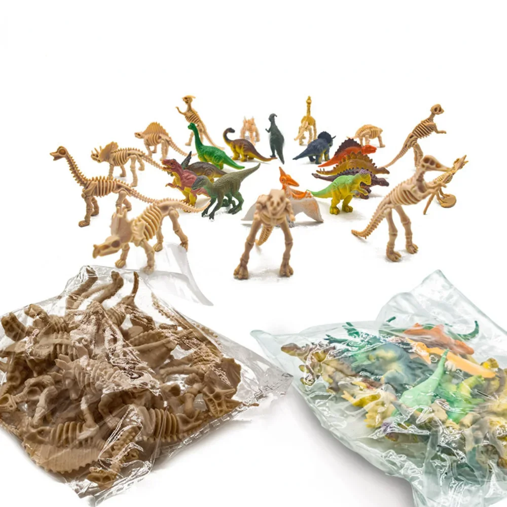 Jurassic-Dinosaur-Model-Toy-2inches-Dinosaur-Skeleton-Tyrannosaurus-Rex ...