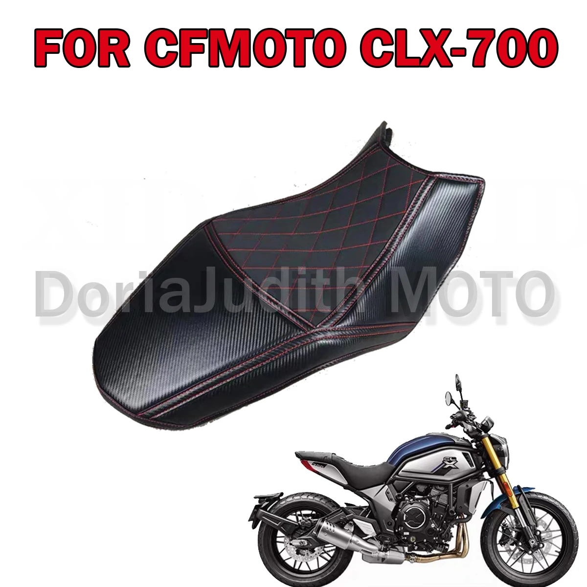 For-CFMOTO-700CL-X-700CLX-CLX700-CF700-Custom-Suede-Cushion-Soft-Seat ...
