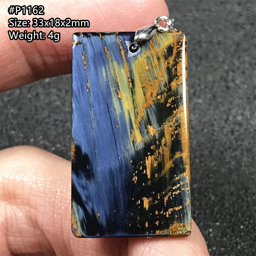 Top-Natural-Blue-Pietersite-Necklace-Pendant-For-Woman-Man-Nobility ...