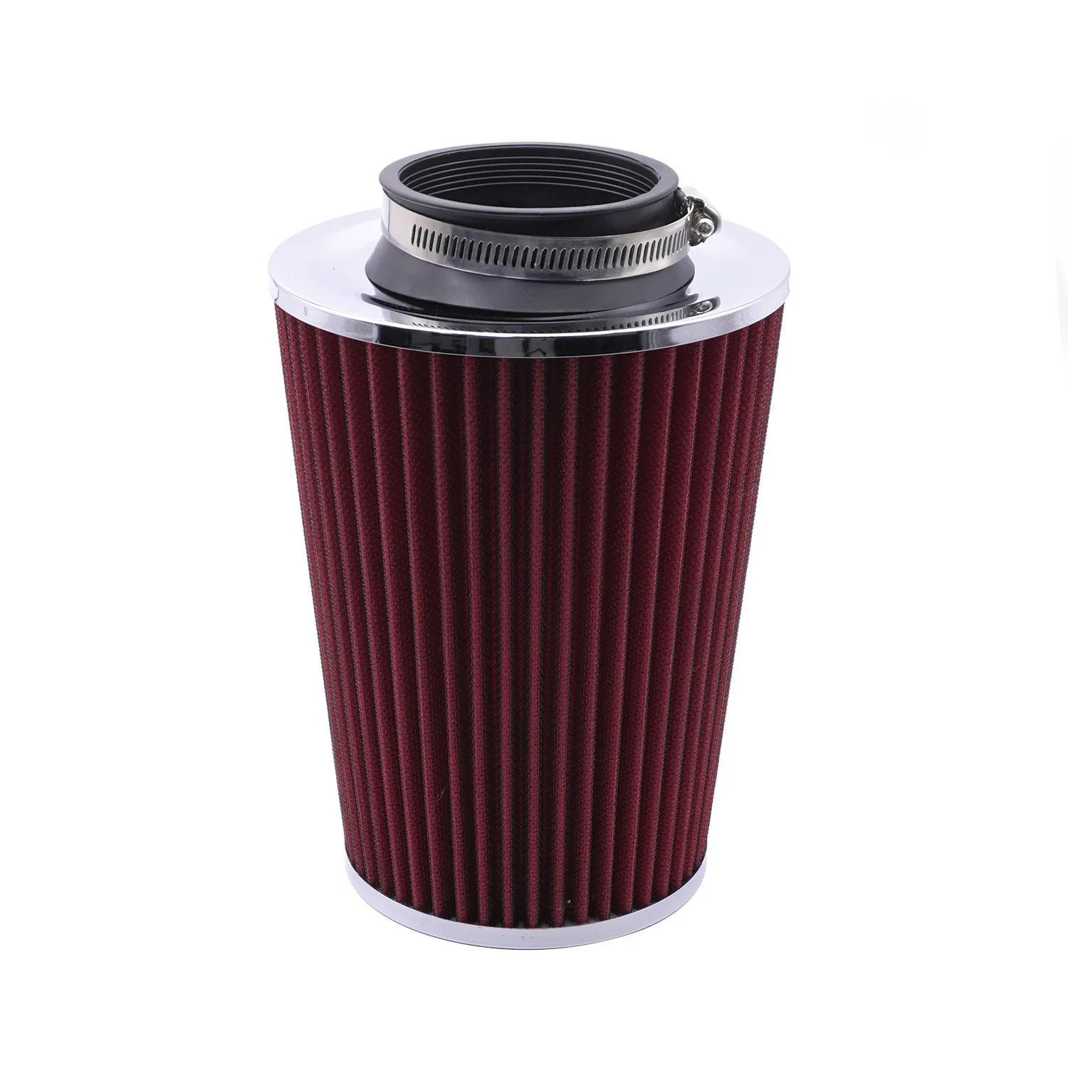 Cone-Air-Filter-Pipe-High-Flow-Cold-Intake-Sport-Systems-Carbon-Box ...
