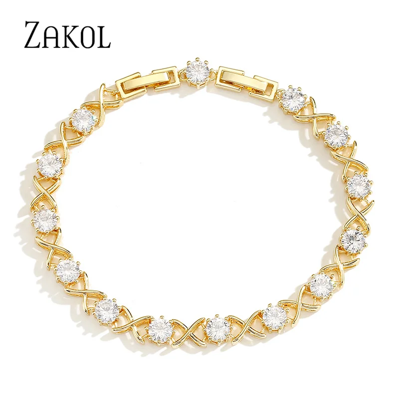 ZAKOL-Zircon-Cross-Bracelets-for-Women-Exquisite-Round-Cubic-Zirconia ...