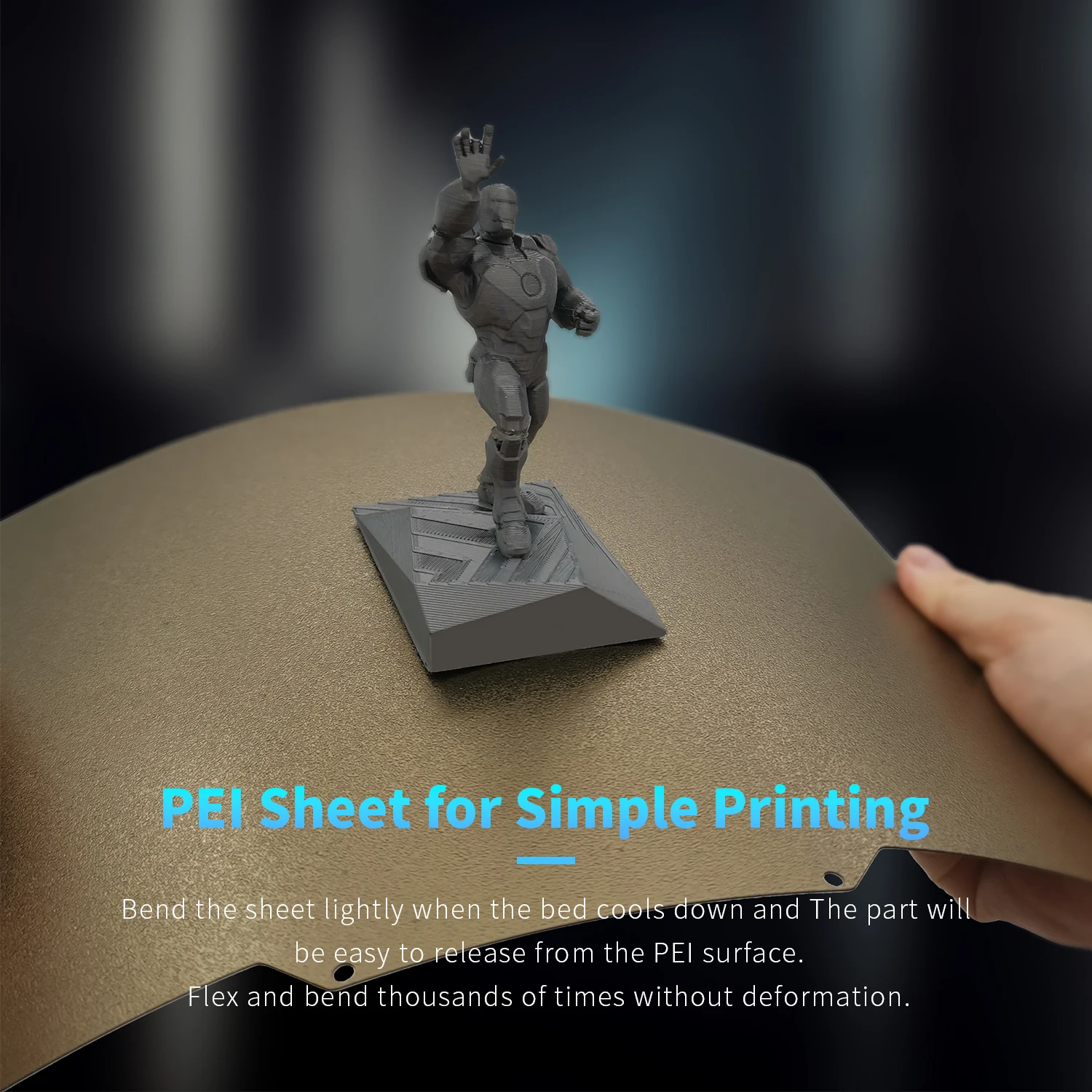 Double Side Textured/Smooth PEI Sheet Build Plate 230x150mm With ...