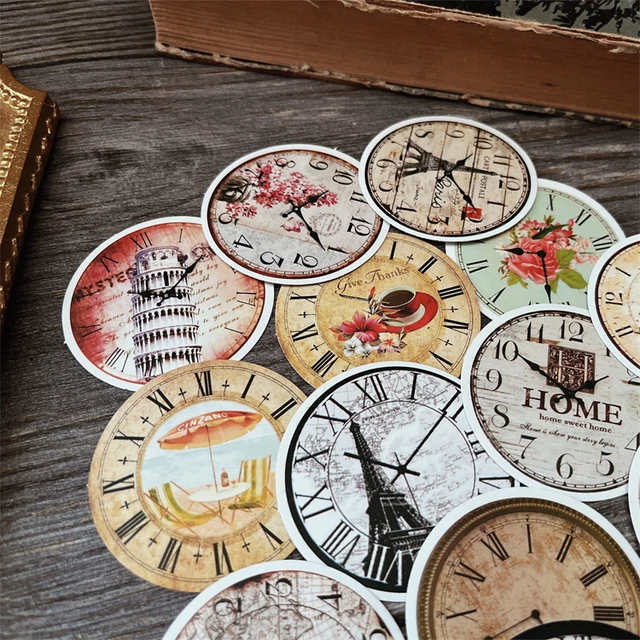 Clock Dial Decals