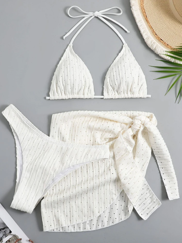 2023-New-3-Pieces-Set-Swimsuit-Women-Thong-Swimwear-Sexy-Micro-Bikini ...