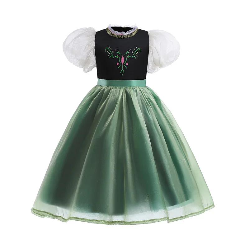 Frozen Anna Dress Green