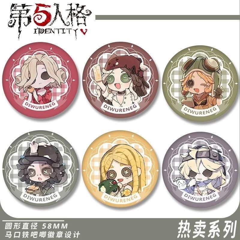 Game Anime Identity V Badge Handmade Cartoon Brooches for Backpack ...