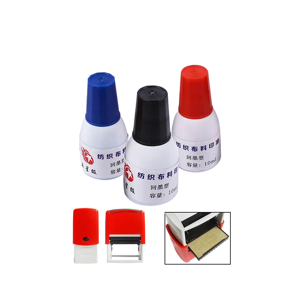 Waterbased-self-inking-stamp-ink-refill-for-fabric-clothes-stamp-ink ...