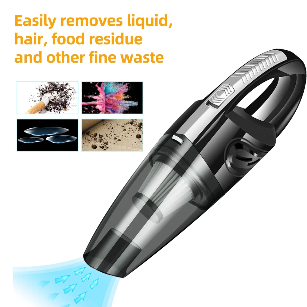 Handheld Vacuum Cordless Powerful Cyclone Cleaner - Sokogala E-commerce