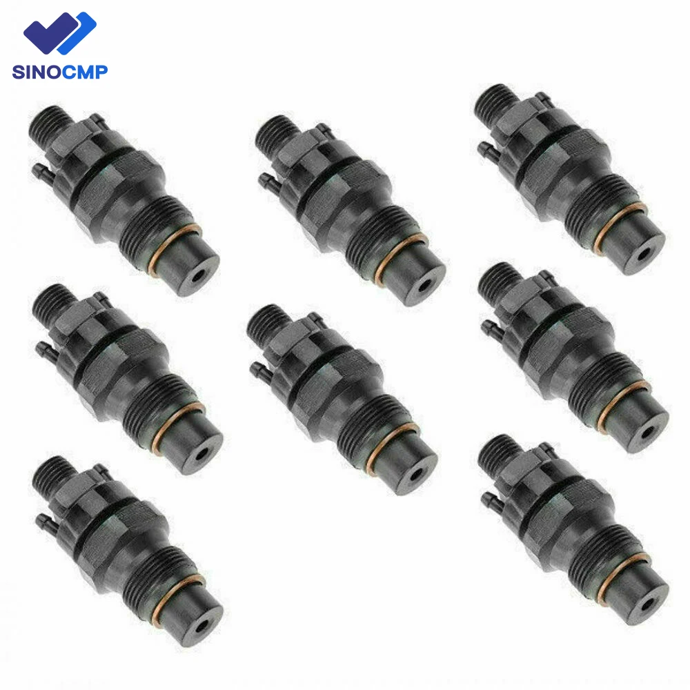 8PCS 0432217276 Diesel Fuel Injectors For 1992-2005 65 GMC Chevy 6.5L ...