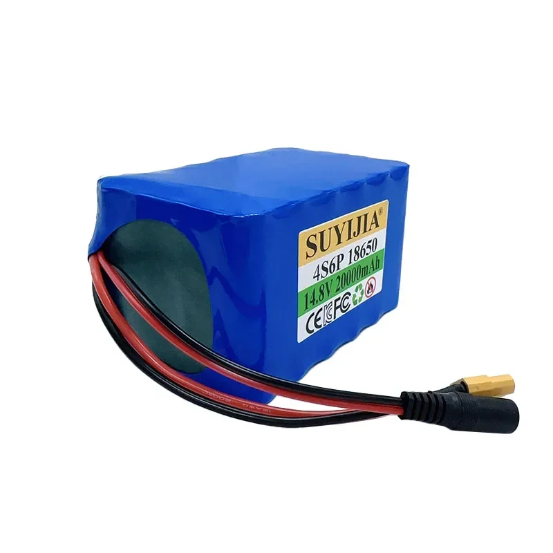 New 18650 14.8V 4S6P 20000mAh Rechargeable Lithium-ion Battery with ...