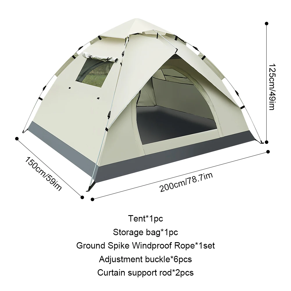 Fully Automatic Quick-Open Camping Tent – CAMP TRAIL SHOP