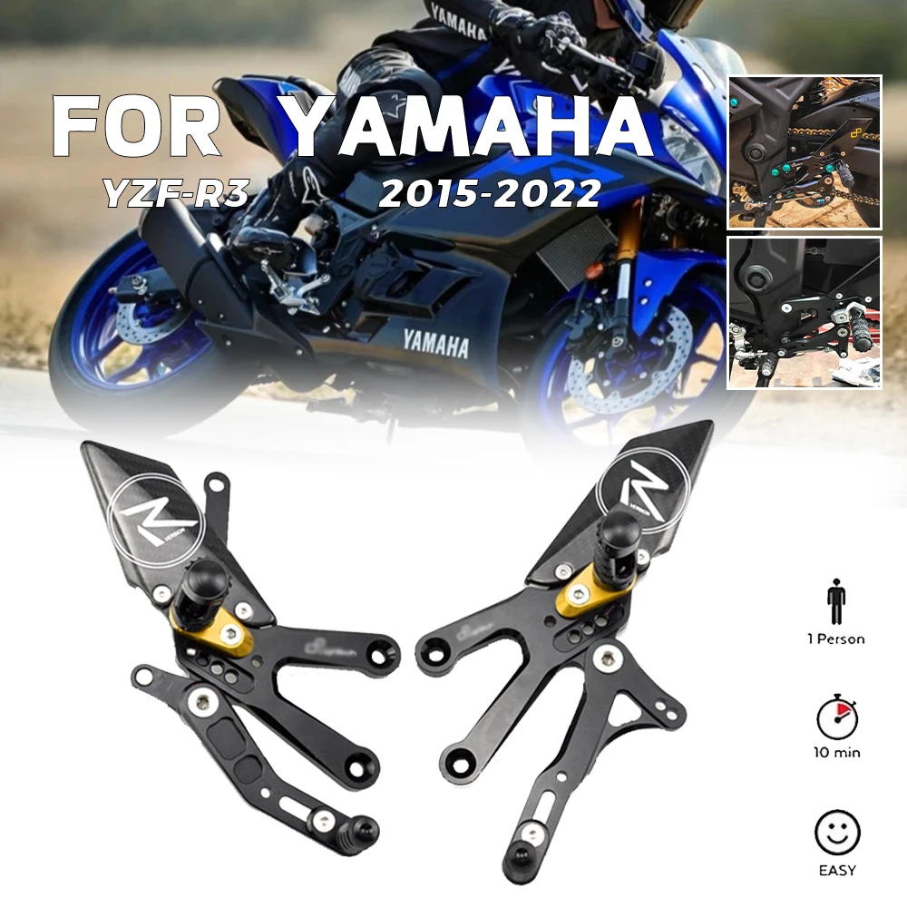 MTKRACING-For-YAMAHA-YZFR3-YZF-R3-YZF-R3-2015-2022-Rear-Sets-Heighten ...