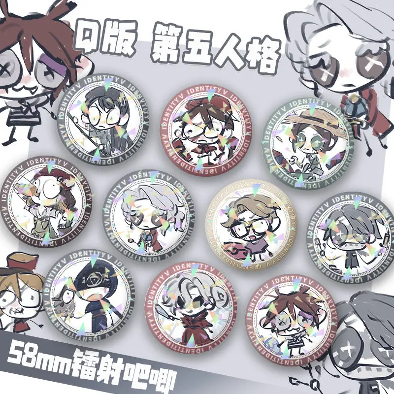 58mm-Anime-Identity-V-Luca-Balsa-Brooches-Manga-Figure-Cosplay-Badge ...