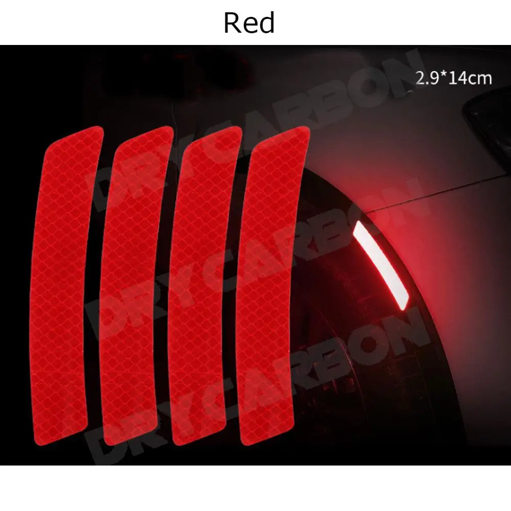 Car-Bumper-Reflective-Warning-Strip-Stickers-Wheel-Rim-Eyebrow-Warn ...