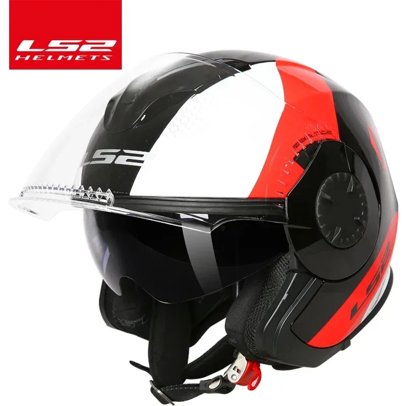 LS2-OF570-Vintage-Motorcycle-Helmet-Ls2-Verso-Open-Face-Locomotive ...