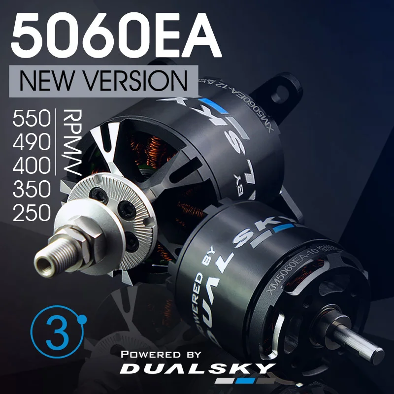 DUALSKY-XM5060EA-V3-550KV-490KV-250KV-5-6s-brushless-RC-motor-for-90E ...