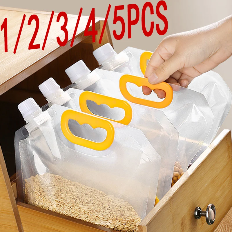 Grain Storage Bag Portable Grain Sealed Bag Insect Proof Moisture Proof ...