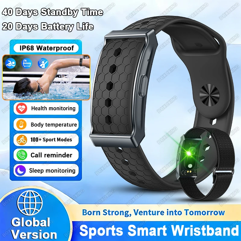 Sport Fitness Tracker Smart Bracelet Global Version Sleep Monitor Heart ...