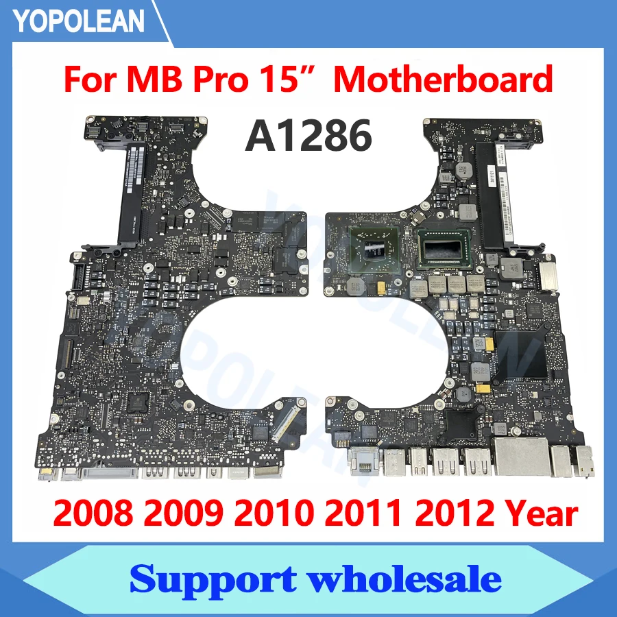 Original-Tested-A1286-Motherboard-For-MacBook-Pro-15-A1286-Logic-Board ...