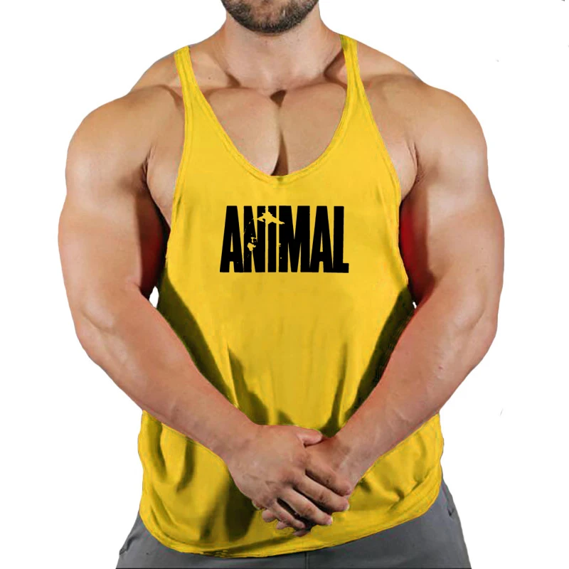 Summer-Animal-Gym-Stringer-Tank-Top-Men-Cotton-Clothing-Bodybuilding ...