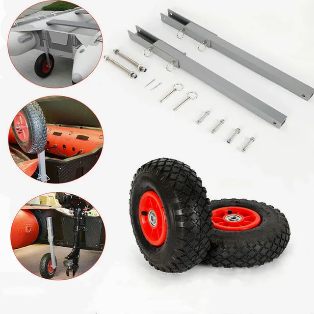Boat Launch Wheels Stainless Steel Boat Launching Wheels - Removable ...
