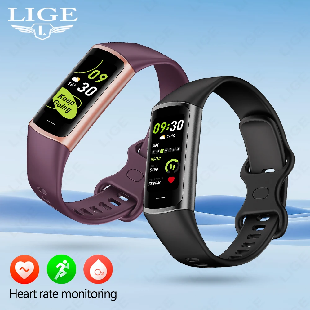 LIGE-Sport-Smart-Bracelet-Fitness-Tracker-For-Man-Women-Band-Waterproof ...