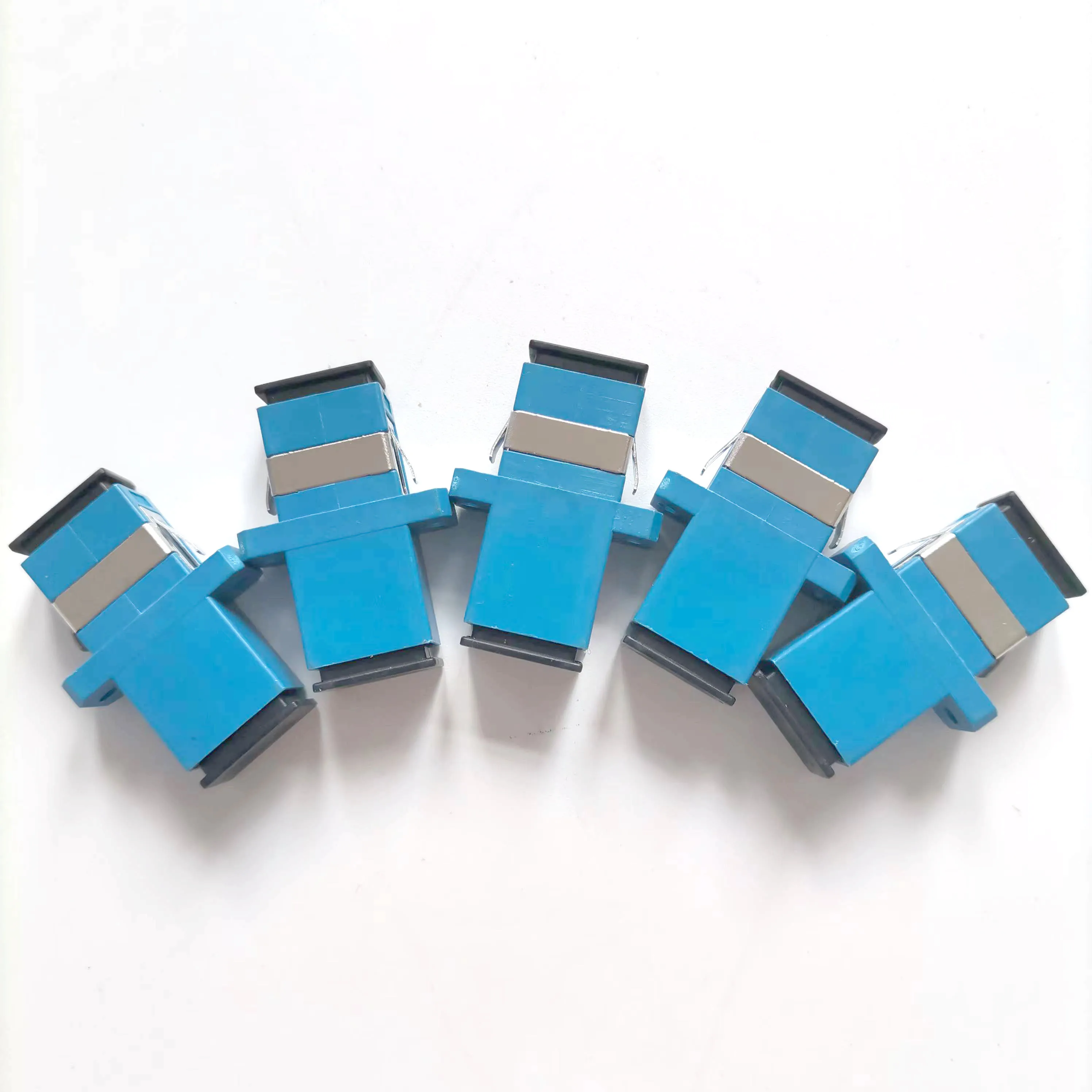 10pcs-SC-SC-flange-Fiber-Coupler-UPC-Fiber-Optic-Adapter-UPC-Optical ...