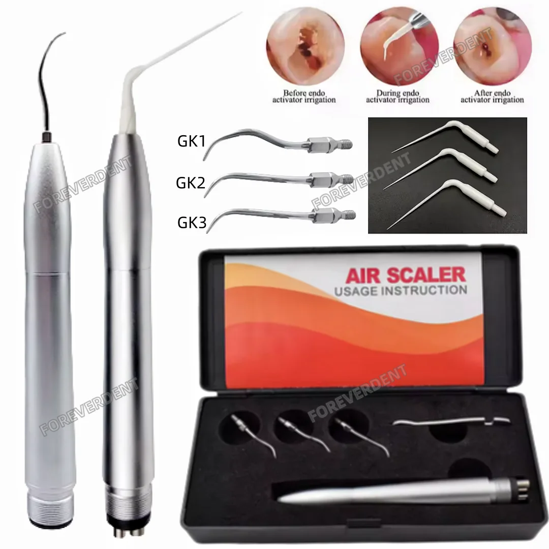 Dental Handpiece Endo Irrigation Tips EDDY Type Air Scaler Fit SonicS ...