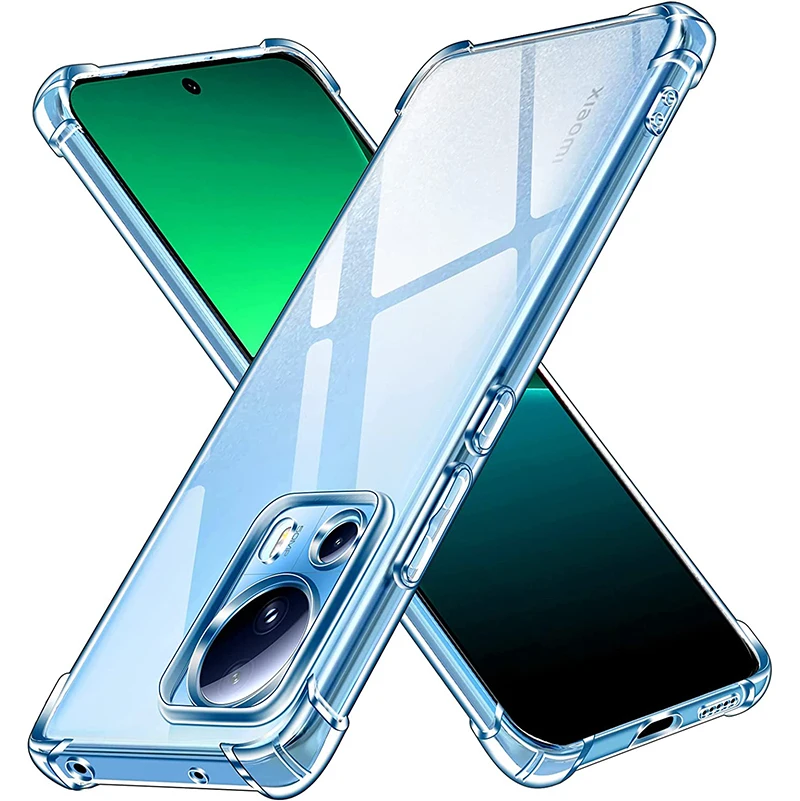 Luxury-Clear-Back-Cover-Silicone-Soft-TPU-Case-For-Xiaomi-Mi-13-12-11 ...