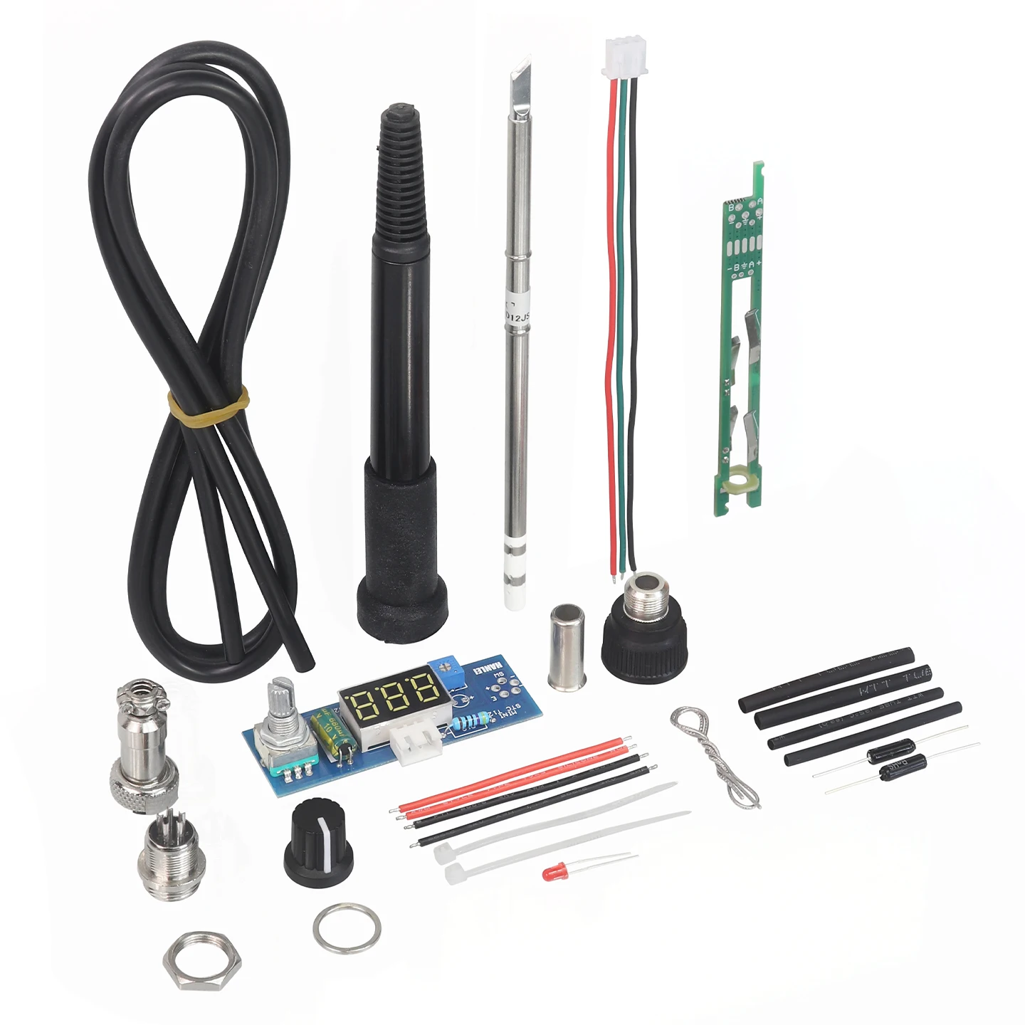 T12 Digital Welding Soldering Iron Station Adjustable Temperature ...