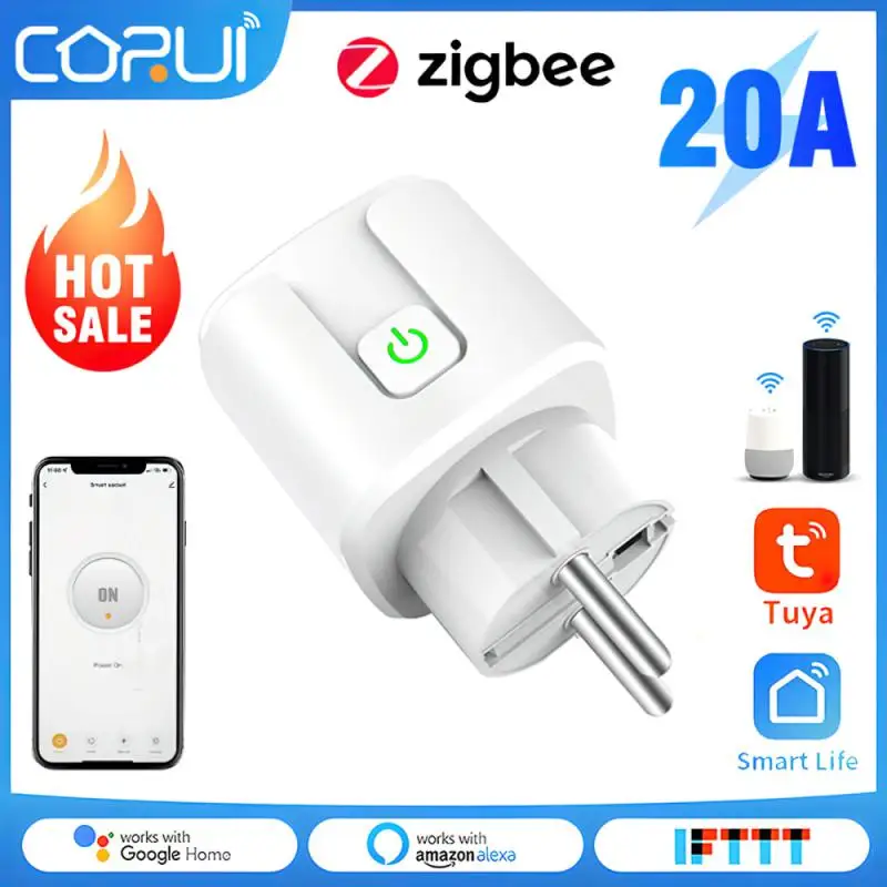 Zigbee-Smart-Socket-With-Energy-Monitoring-20A-Smart-Home-APP-Remote-Control-Work-With-Alexa ...