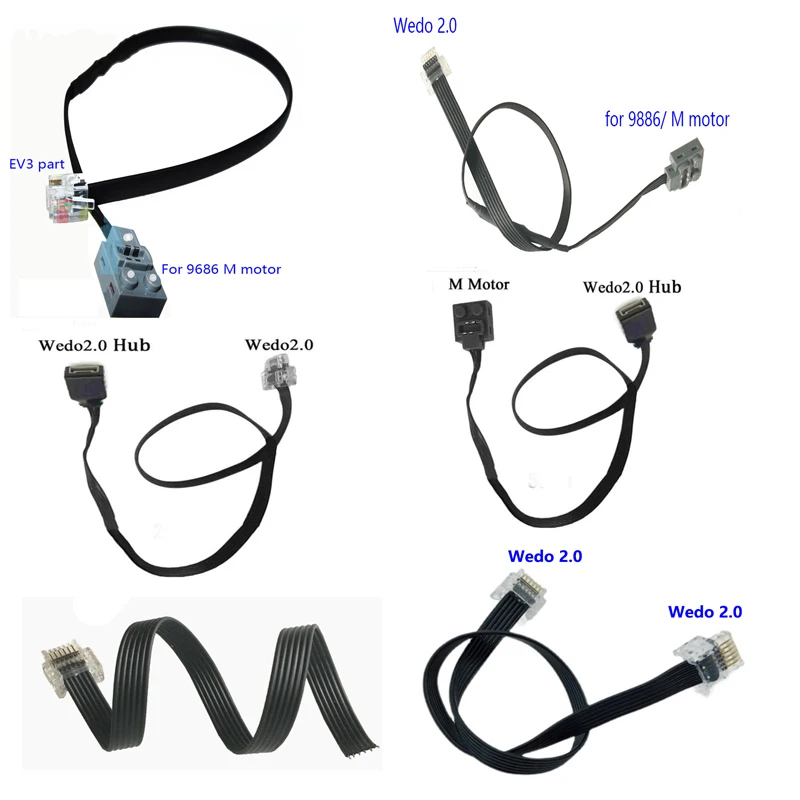 Power-Functions-9686-Ev3-WEDO-2-0-Extension-Cable-Building-Blocks ...