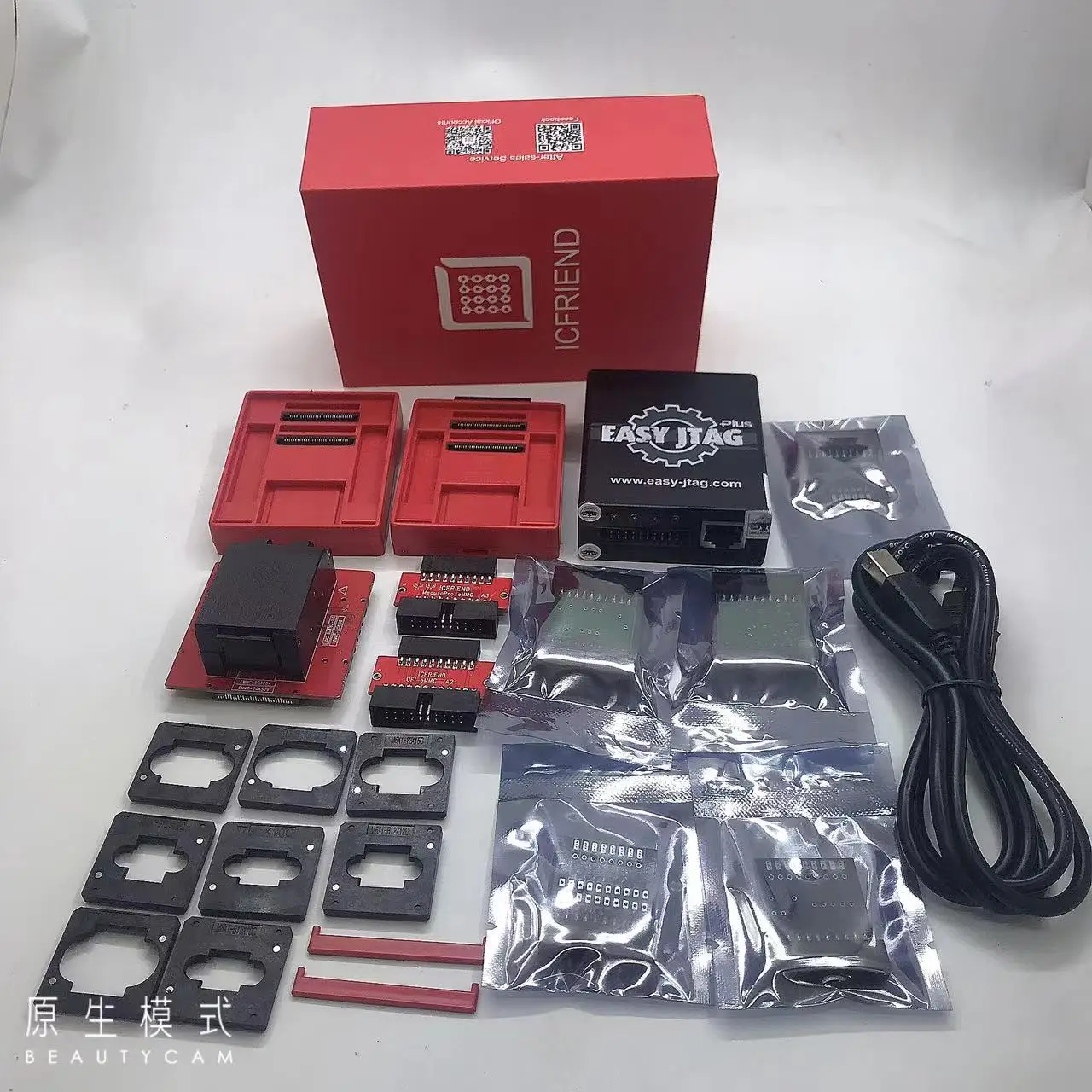 The Newes Z3x Easy Jtag Plus Box + Icfriend Moorc Emmc Bga / E-mate X Emate Box Emmc Bga 13 In 1 ...