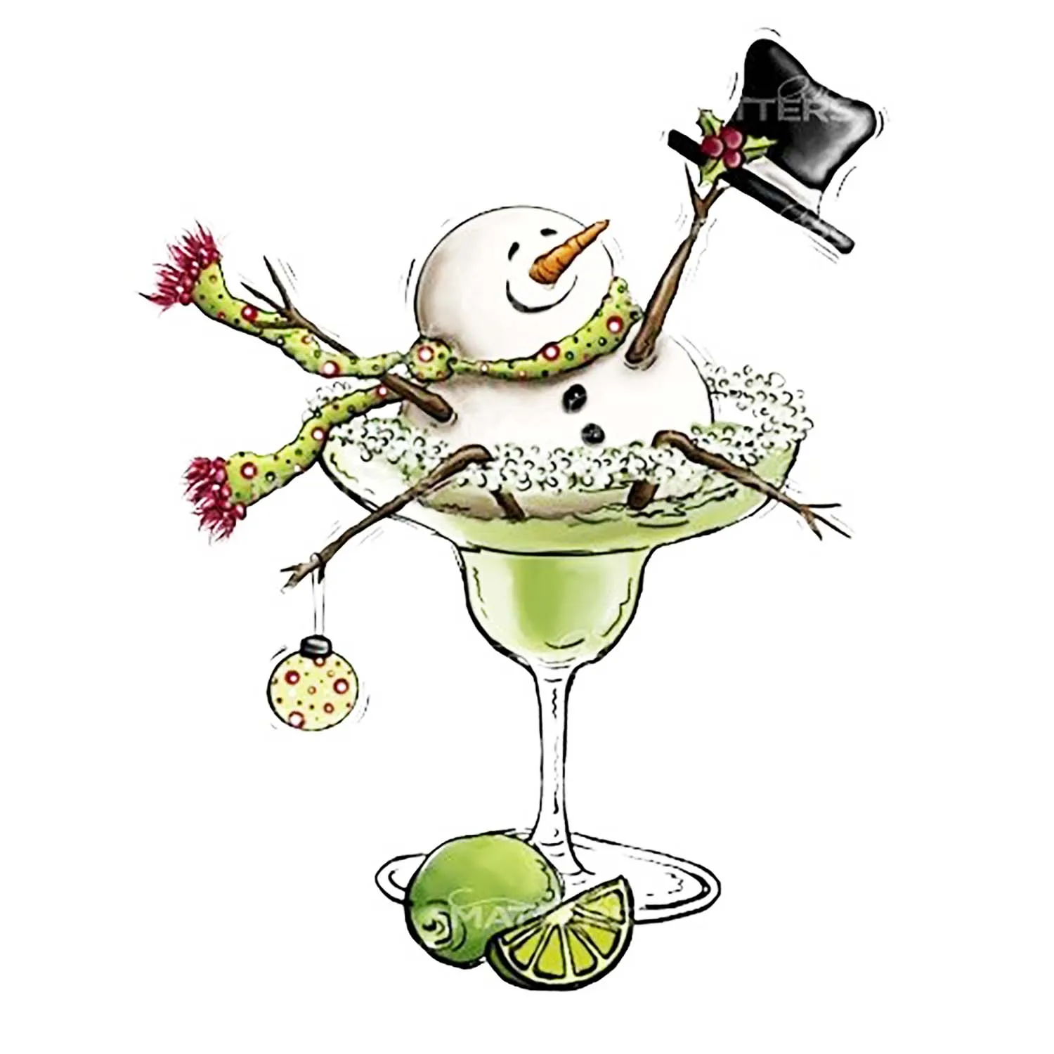 New Snowman In Whiskey Cutting Dies Christmas DIY Scrapbooking Funny ...