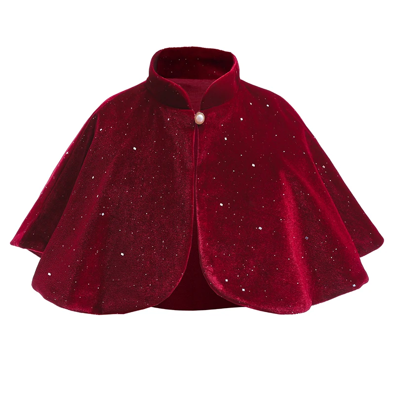 2-10-Year-Girls-Cloak-Solid-Color-New-Fashion-Thin-Style-Girls-Jacket ...