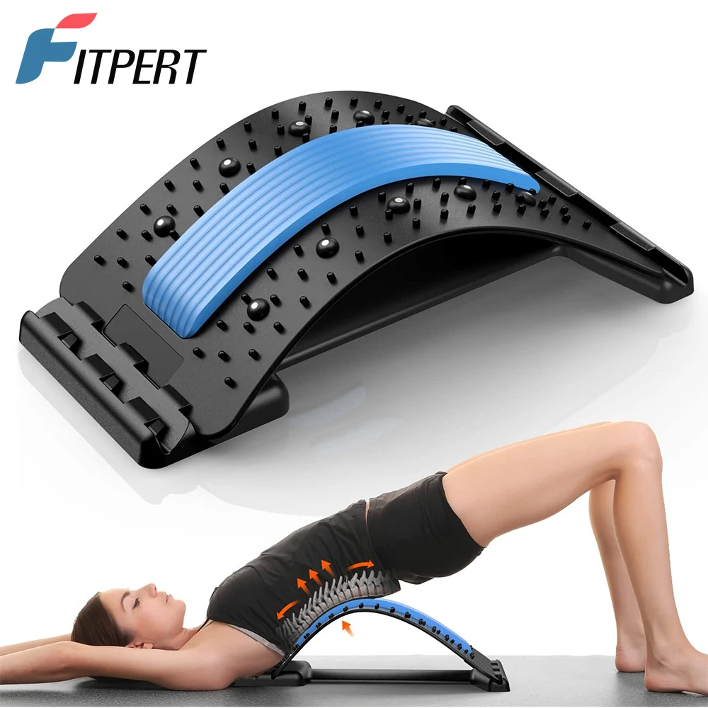 1 Piece Back Stretcher, Multi-Level Back Cracker, Upper & Lower Back ...