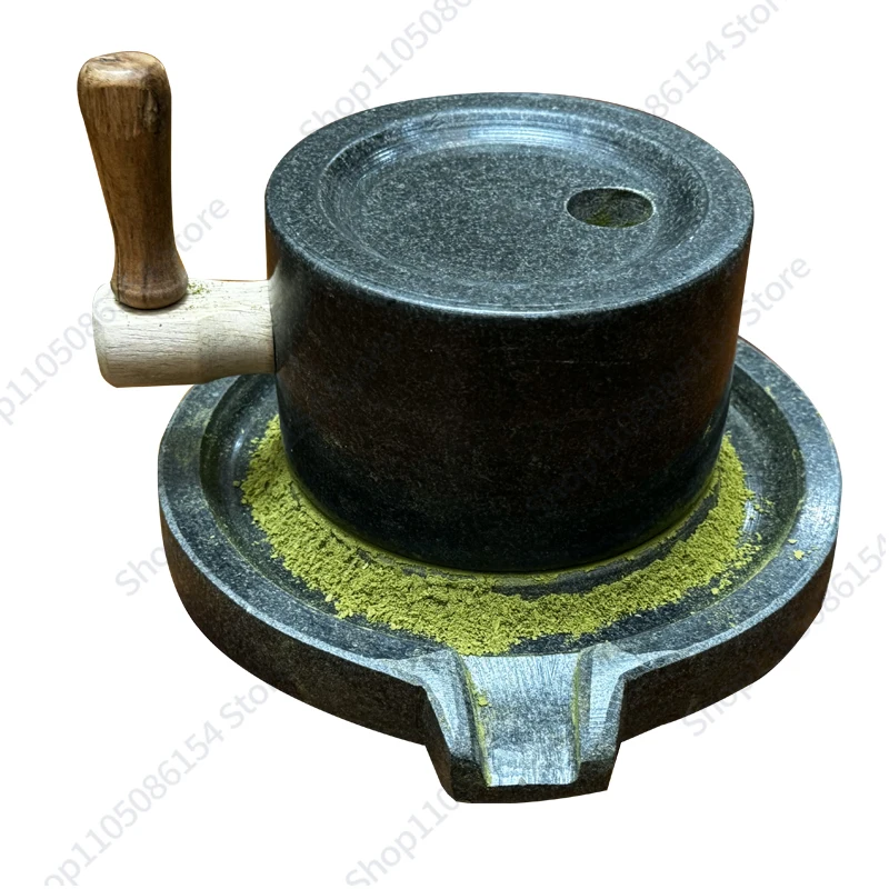 Molino de té pequeño Bluestone, molino de piedra de té Song Dynasty ...