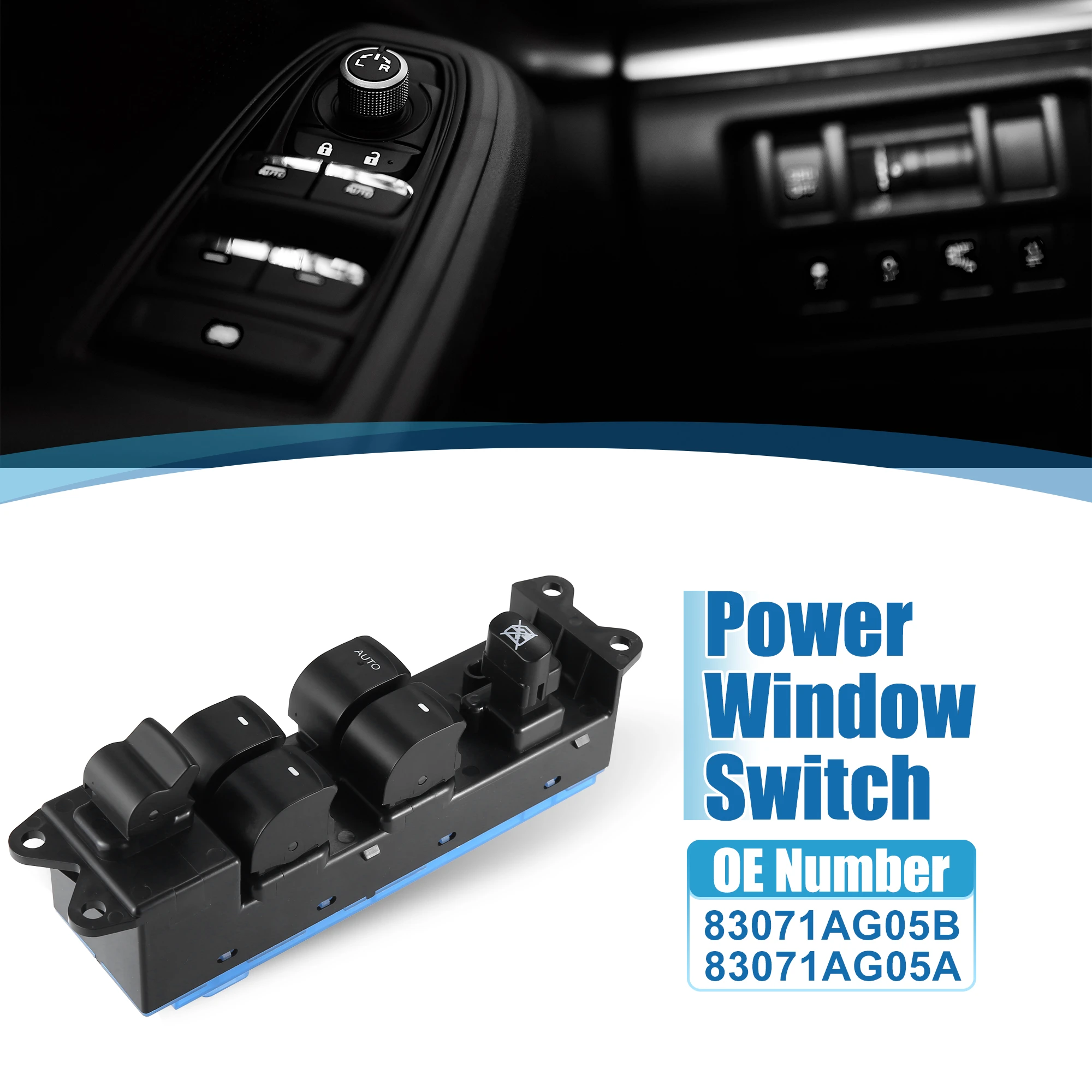 Uxcell 83071ag05b 83071ag05a Front Driver Side Power Master Window ...