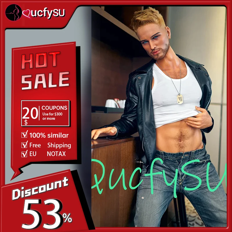 Muscle Male Dolls Silicone Gay Male Sex Dolls 170cm Top Quality