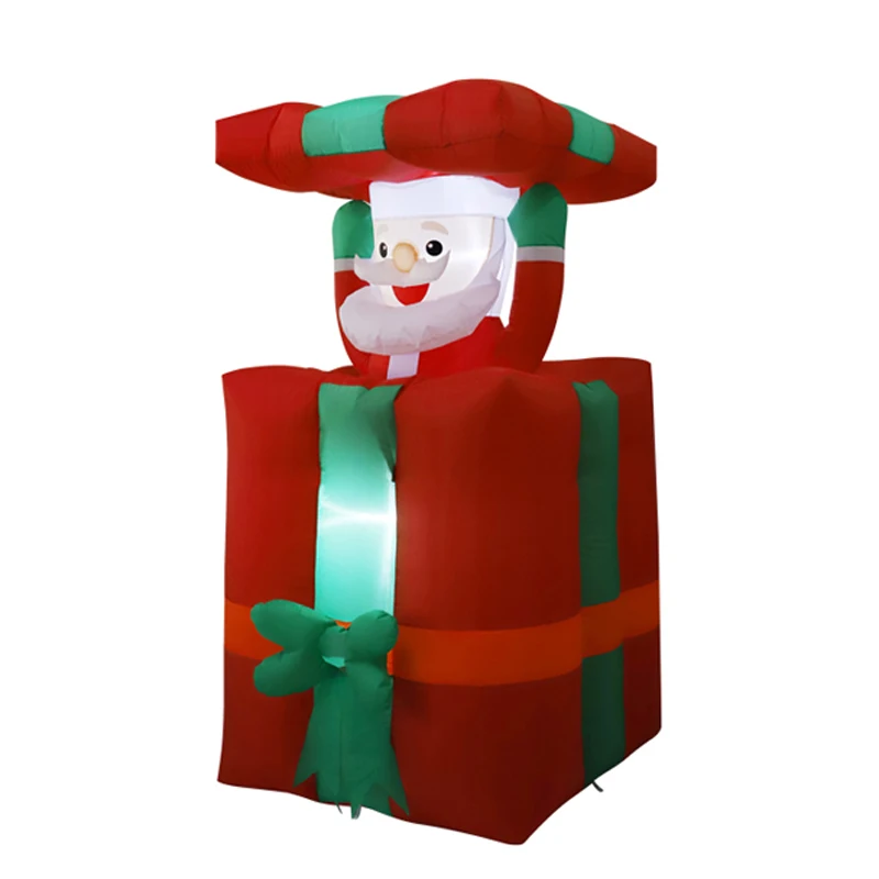 5FT-Inflatable-Santa-Claus-in-Chimney-Automatic-Up-and-Down-with-LED ...