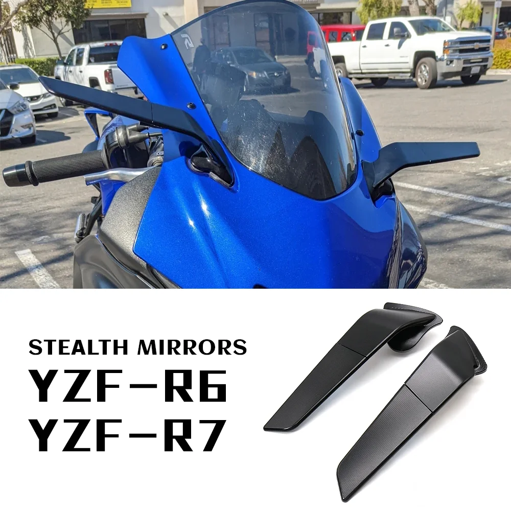 Motorcycle-Stealth-Mirrors-for-YAMAHA-R6-YZF-R6-Accessories-YZF-R7 ...