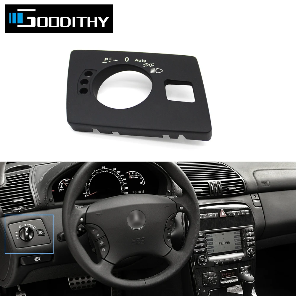 Cubierta-embellecedora-de-Panel-de-interruptor-de-faro-delantero-de ...