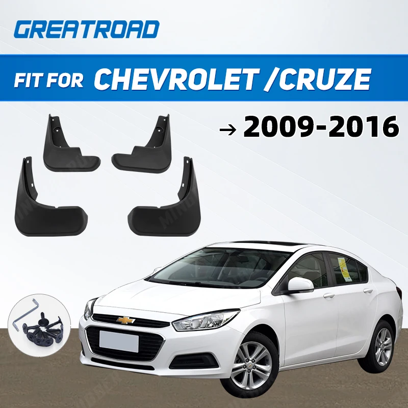 4Pcs-Car-Front-Rear-Mud-Flap-Mudguards-Splash-Guards-For-Chevrolet ...