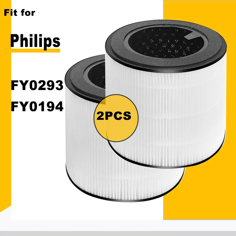H13 Replacement HEPA Activated Carbon Filter FY0293 FY0194 Compatible ...