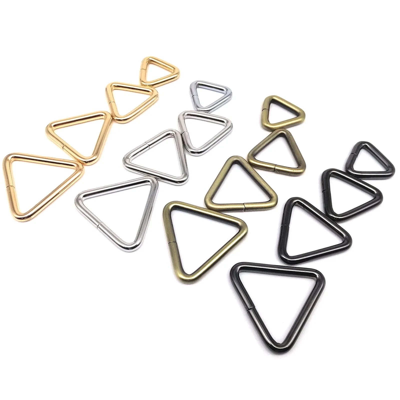 Metal Iron Thickened 20/25/32/38mm Triangle Ring Buckle Clasp for ...