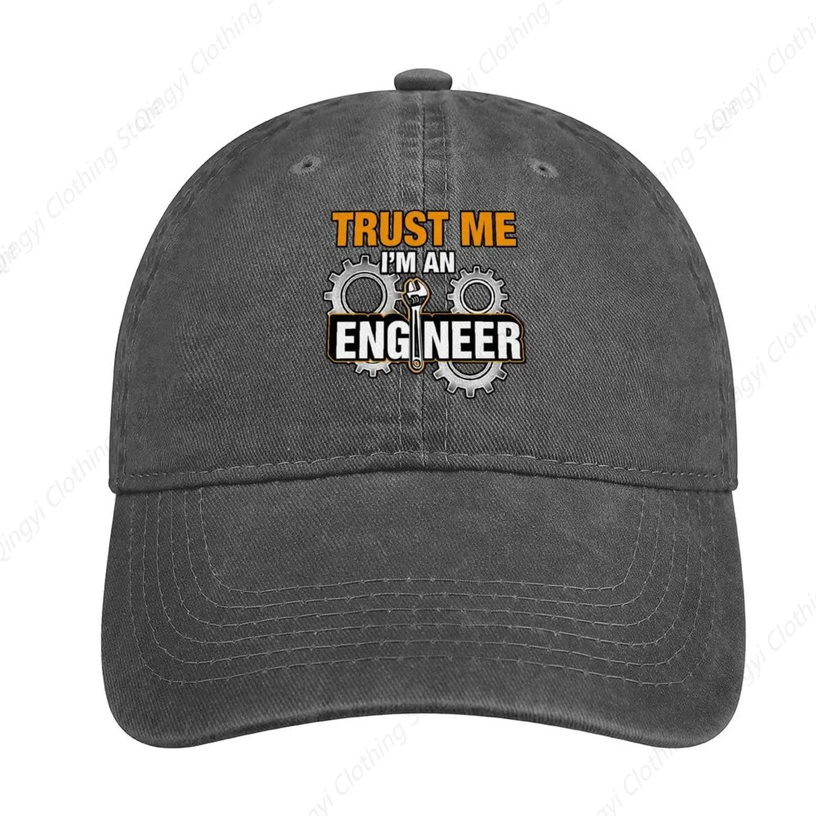Trust-Me-I-m-A-Mechanical-Engineer-Unisex-Adult-Curved-Baseball-Hat-Cap ...
