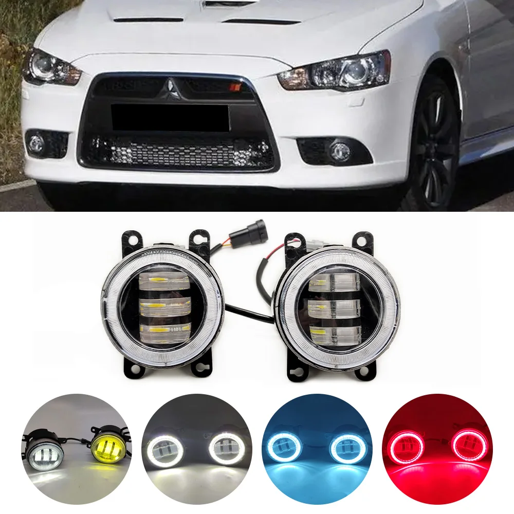 Car Led Fog Light Assembly For Mitsubishi Lancer Sportback 2009-2018 ...