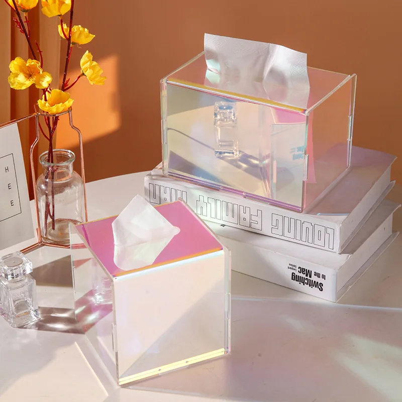 Light-Luxury-Instagram-Acrylic-Living-Room-Tissue-Box-Creative-Simple ...